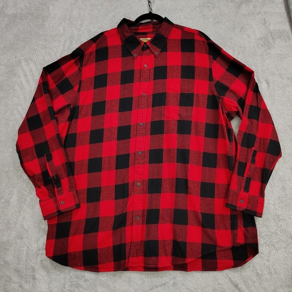 Freedom Foundry | Shirts | Foundry Supply Co Mens 2xl Red Buffalo Plaid ...